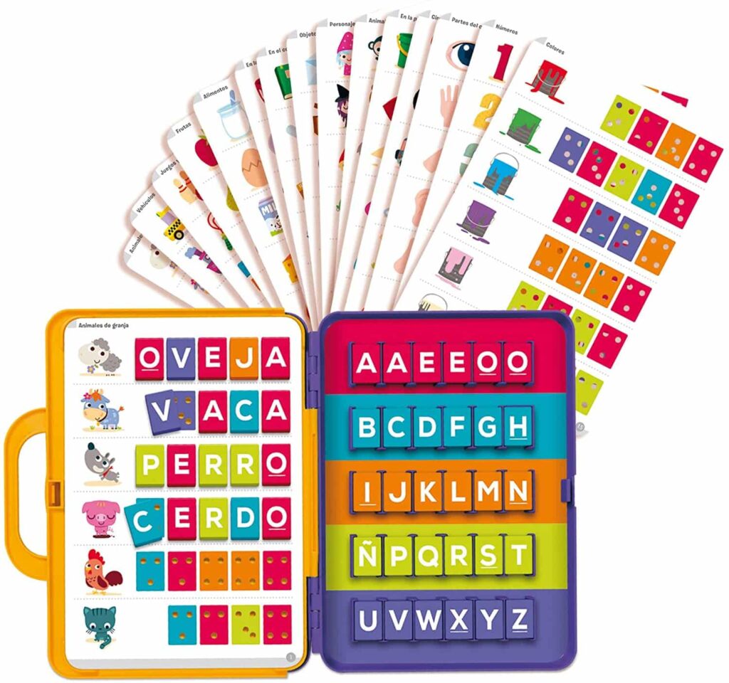 Juegos de mesa para aprender y repasar el abecedario