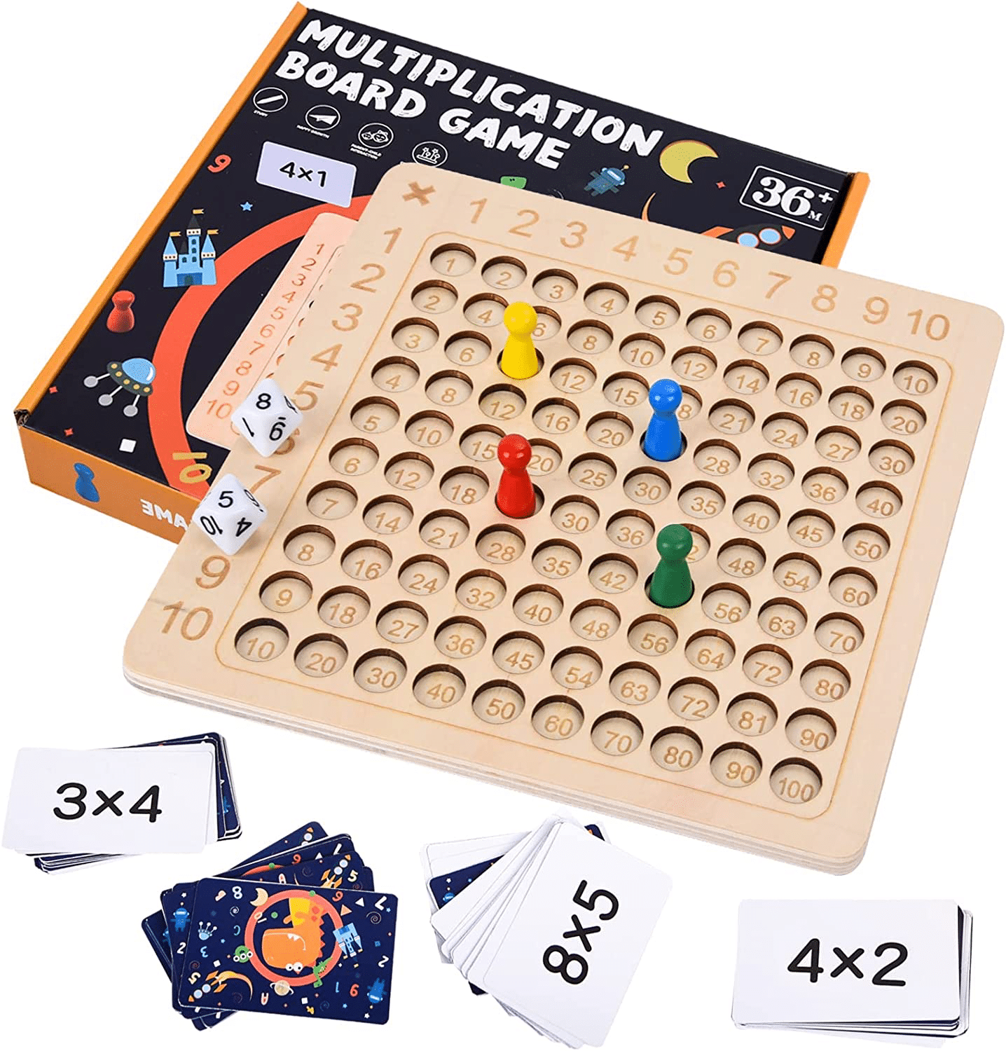 28 Juegos de mesa de matemáticas para aprender y repasar