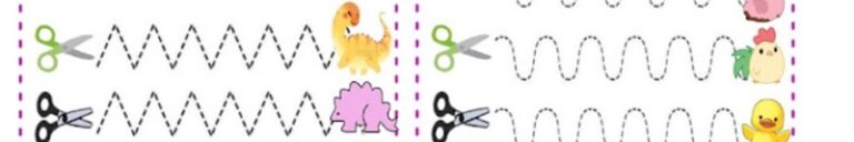 Estas fichas son ideales para desarrollar la motricidad fina y aprender ...